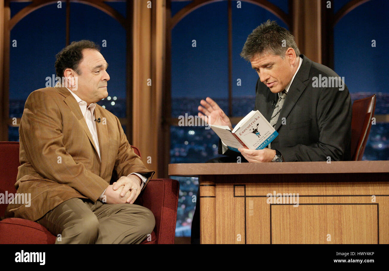 Author Stanley Bing, aka Gil Schwartz, chats with host Craig Ferguson ...