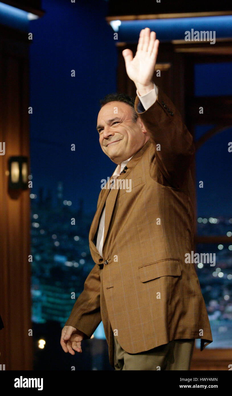 Author Stanley Bing, aka Gil Schwartz during a segment of 'The Late ...