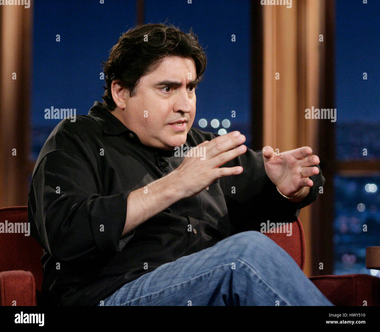 Actor Alfred Molina during a segment of 'The Late Late Show with Craig ...