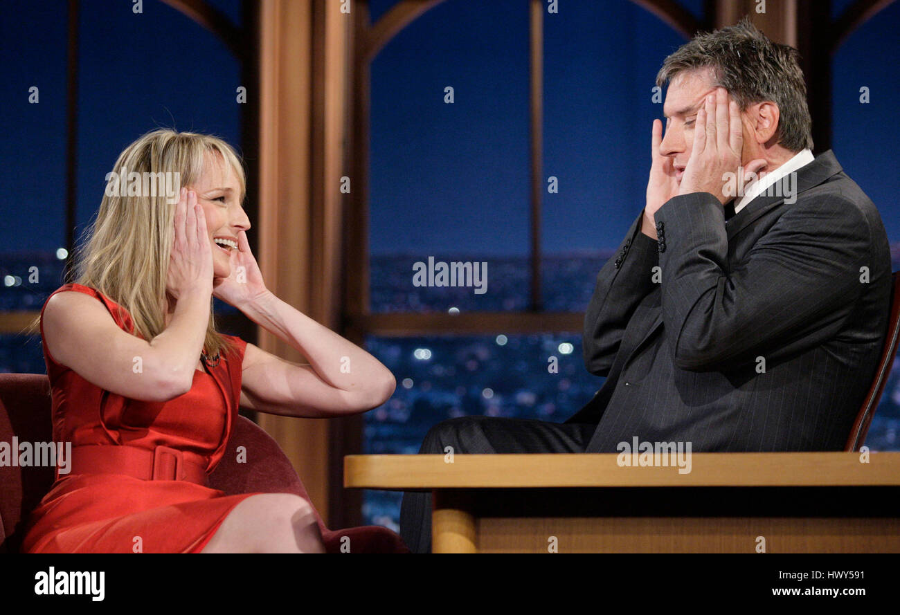 Actress helen hunt during segment hi-res stock photography and images ...