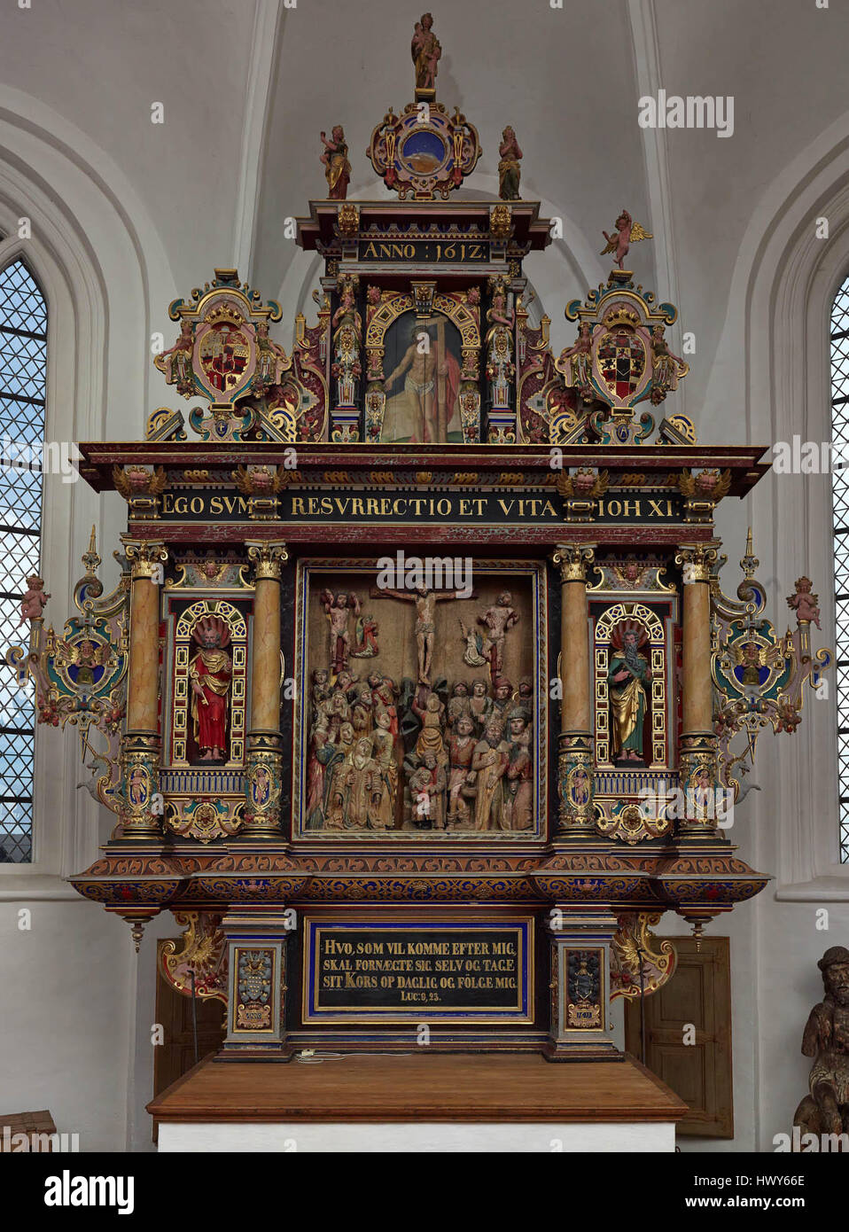 Altertavle Slangerup Kirke is an altarpiece located in the church of ...