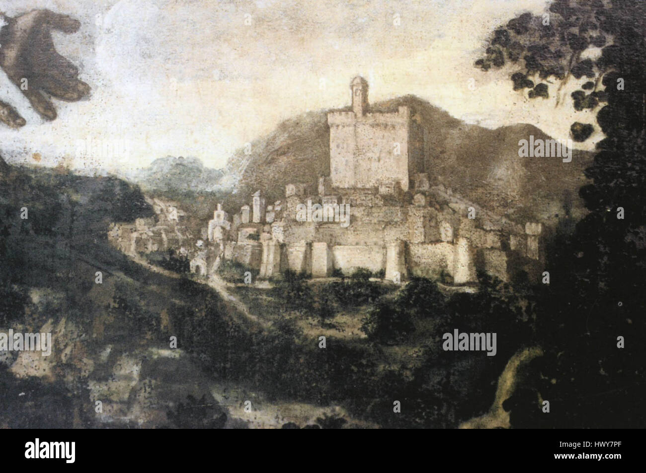 Montefiore Conca in 1656 was a small town in Italy, known for its ...