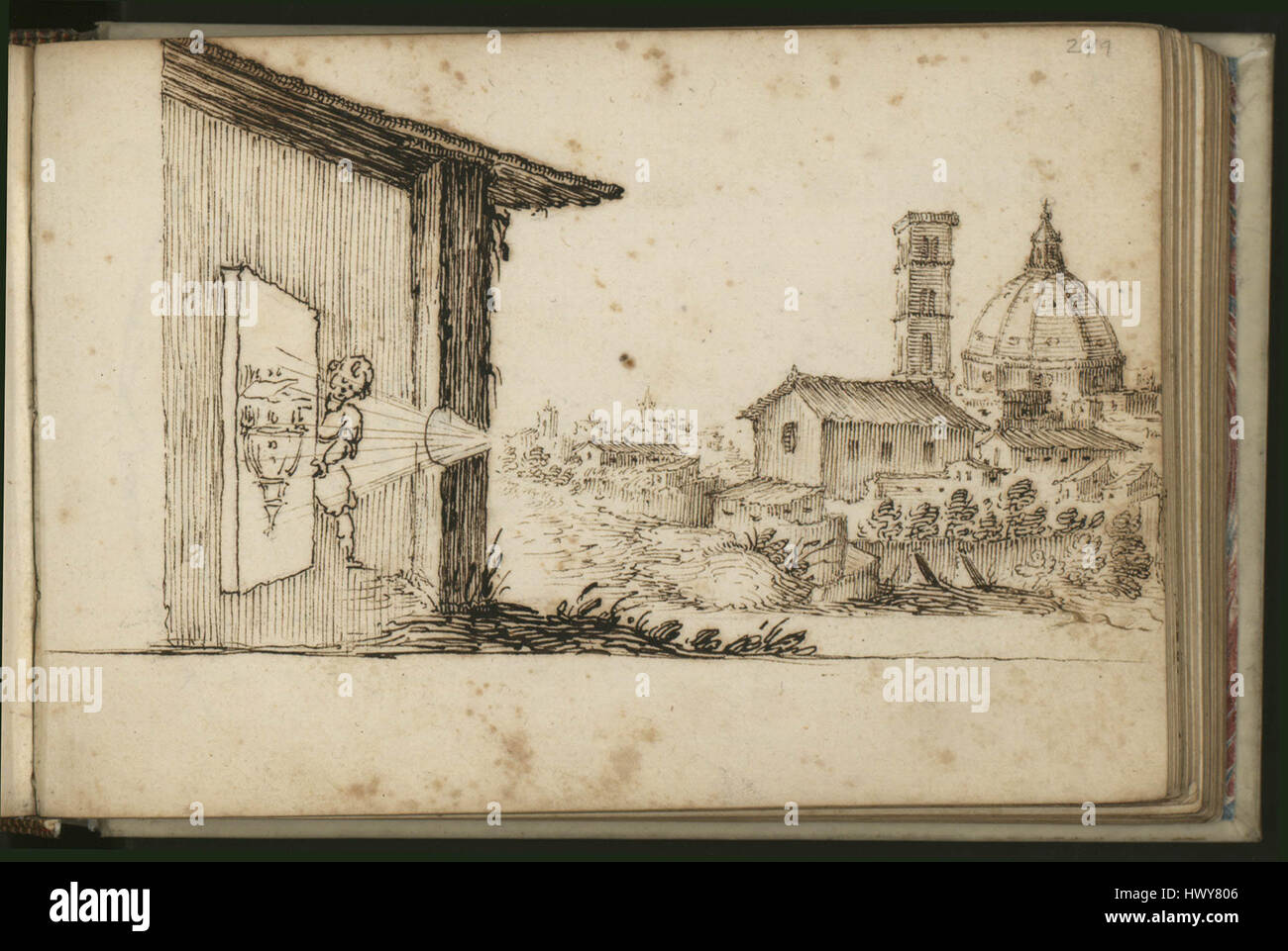 Camera obscura, painting hi-res stock photography and images - Alamy