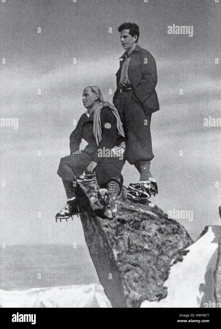 'Baranie Rohy' (Goat Horns) is a 1940 photograph by James, depicting ...