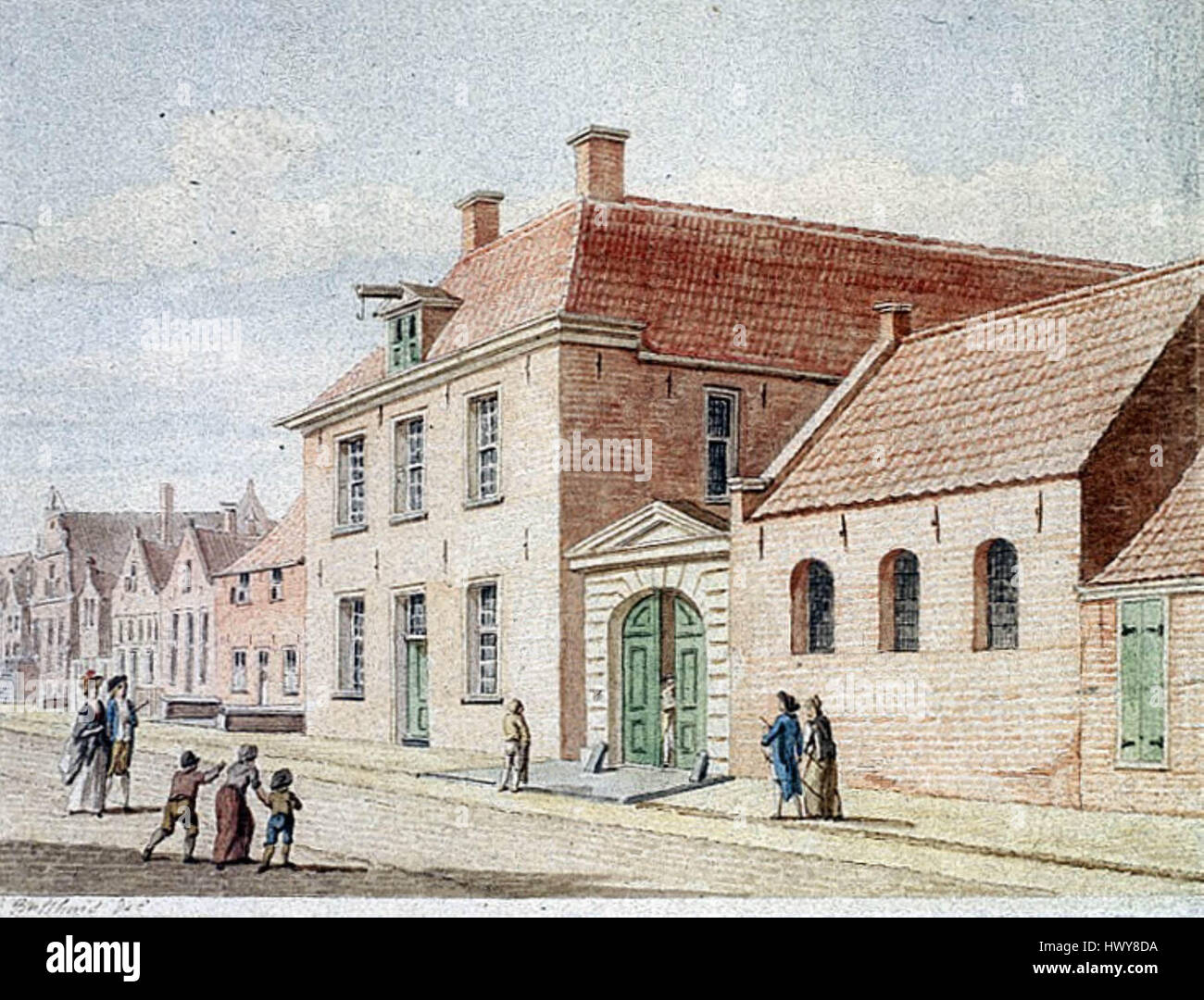 Bulthuis Haddingestraat Stadswerkhuis Stock Photo - Alamy