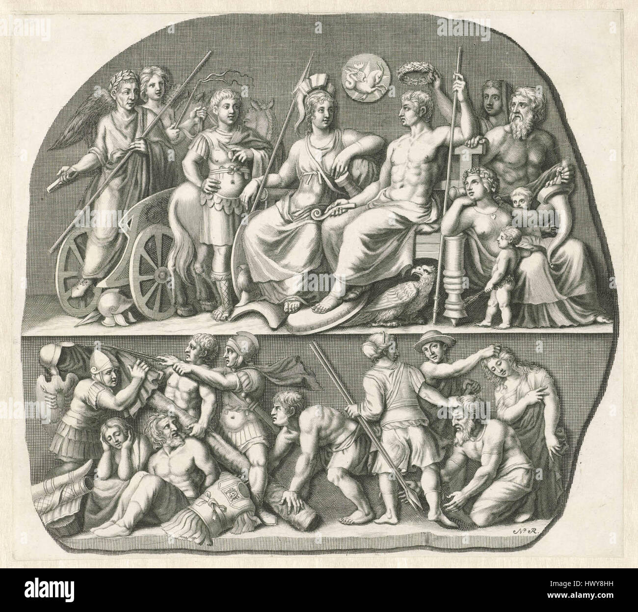 Relief depicting imperial triumph hi-res stock photography and images ...