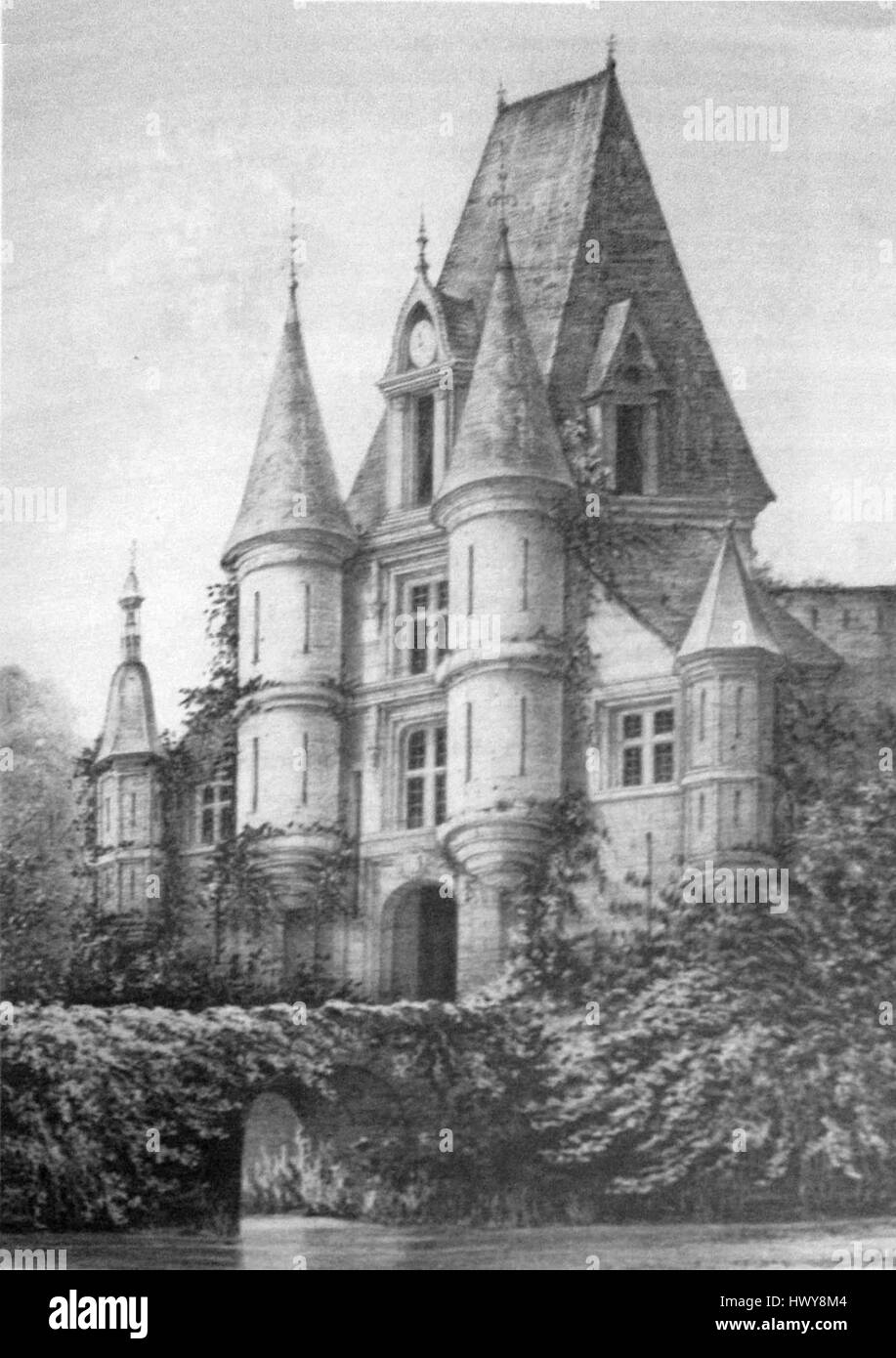 Chateau de Sarry, located in France, is an architectural marvel ...