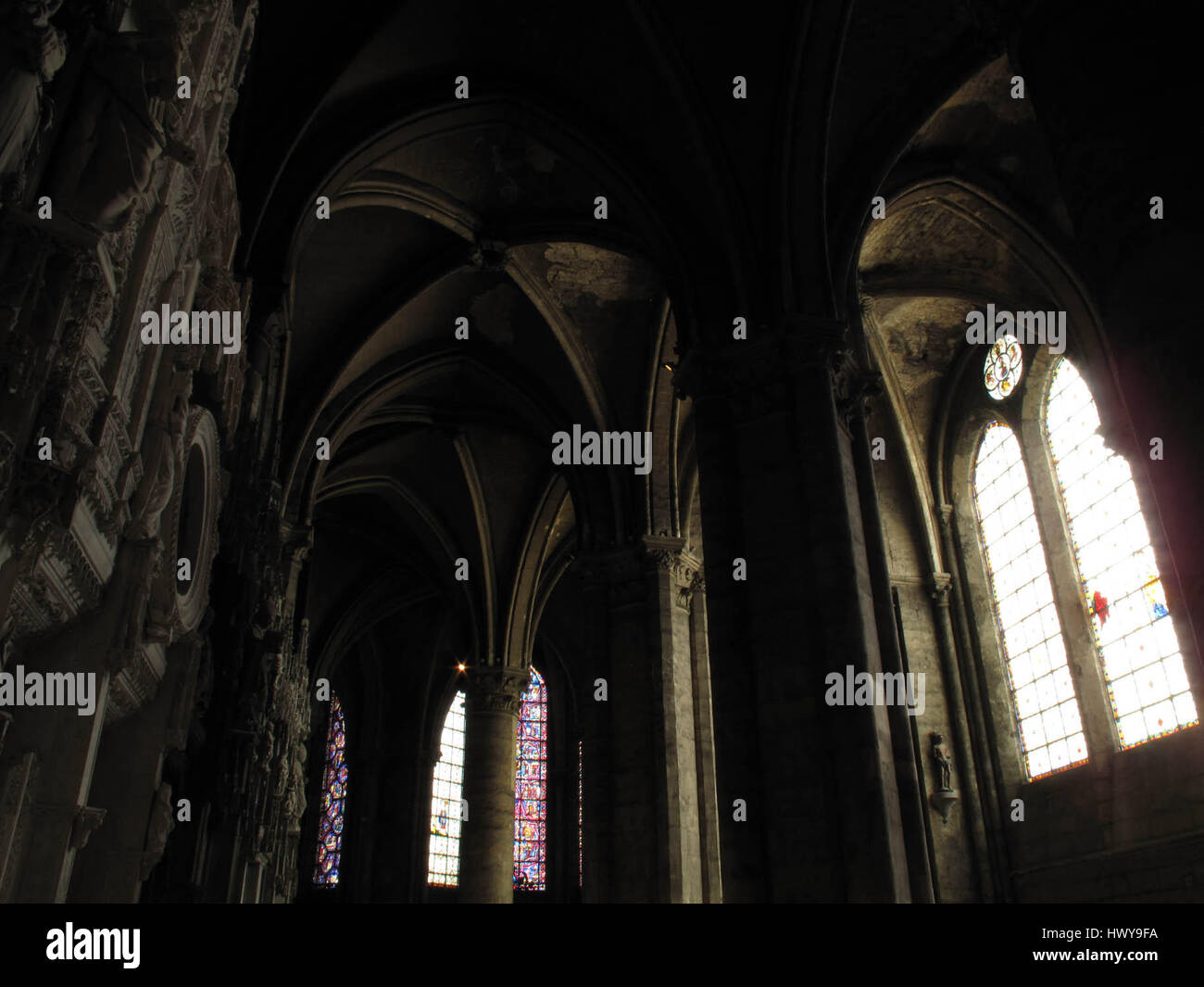 Chartres Cathedral, located in France, is one of the most important ...