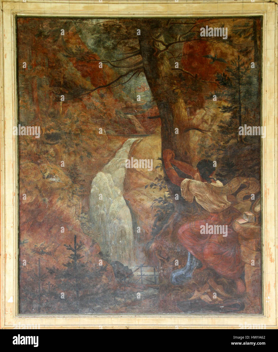 The fresco at Trinkhalle in Baden-Baden, Germany, is a notable example ...