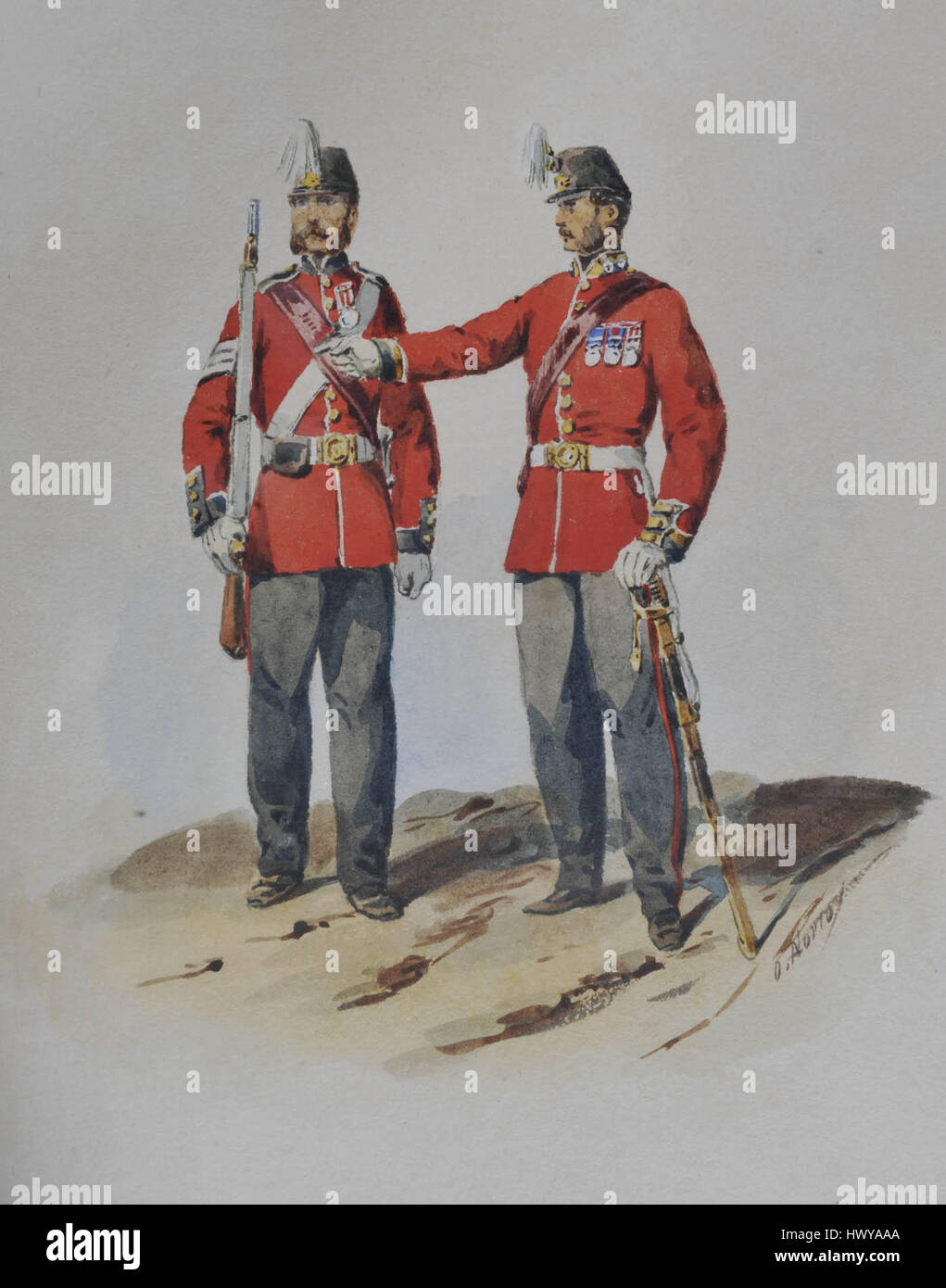British soldiers in india 19th century hi-res stock photography and ...