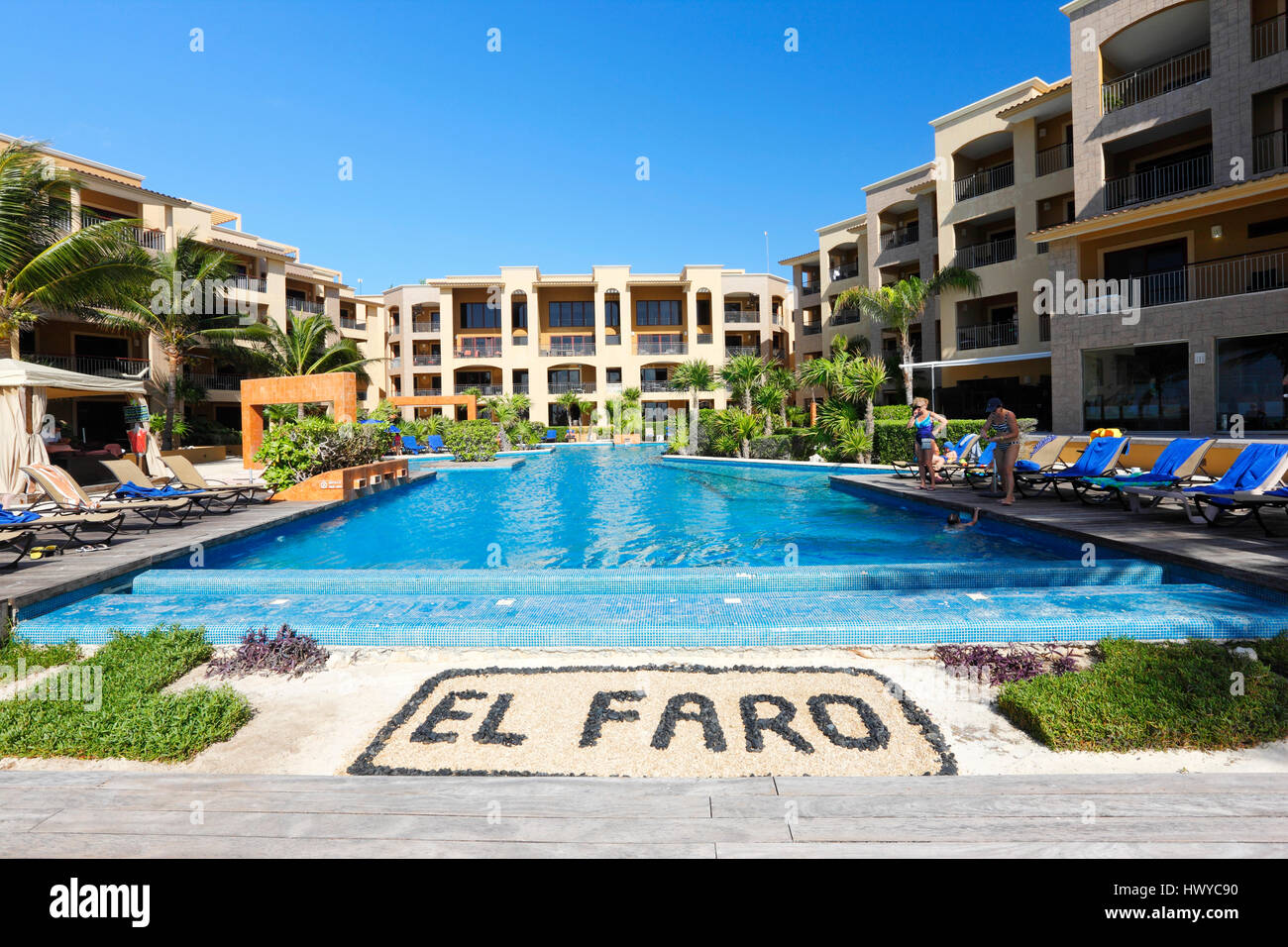 Playa del carmen el faro hi-res stock photography and images - Alamy