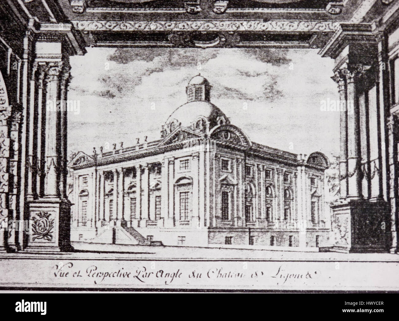 18th century french architecture hi-res stock photography and images ...