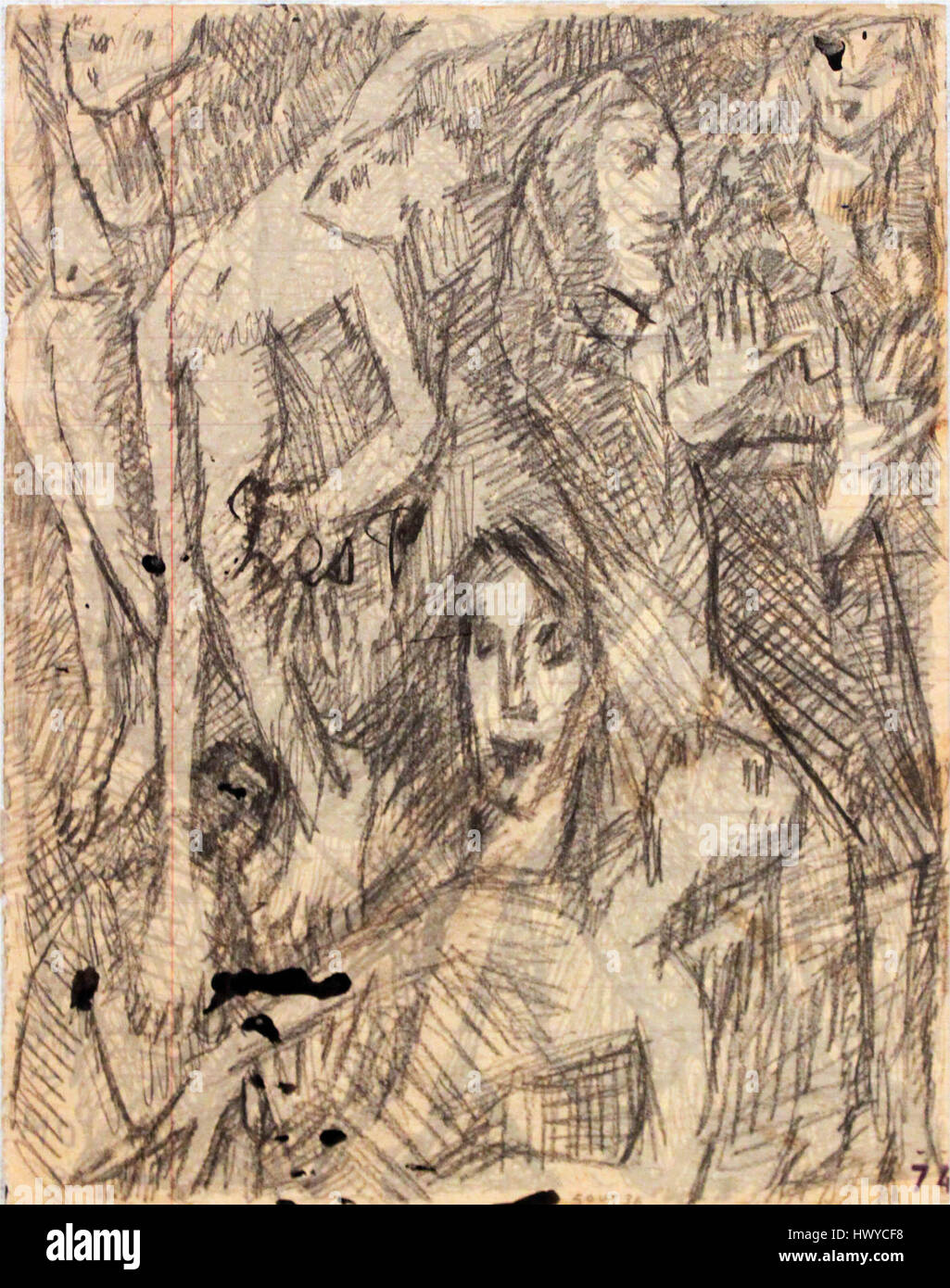 'Les Panagoria' from 1927, created by artist Soutter, is a piece from ...