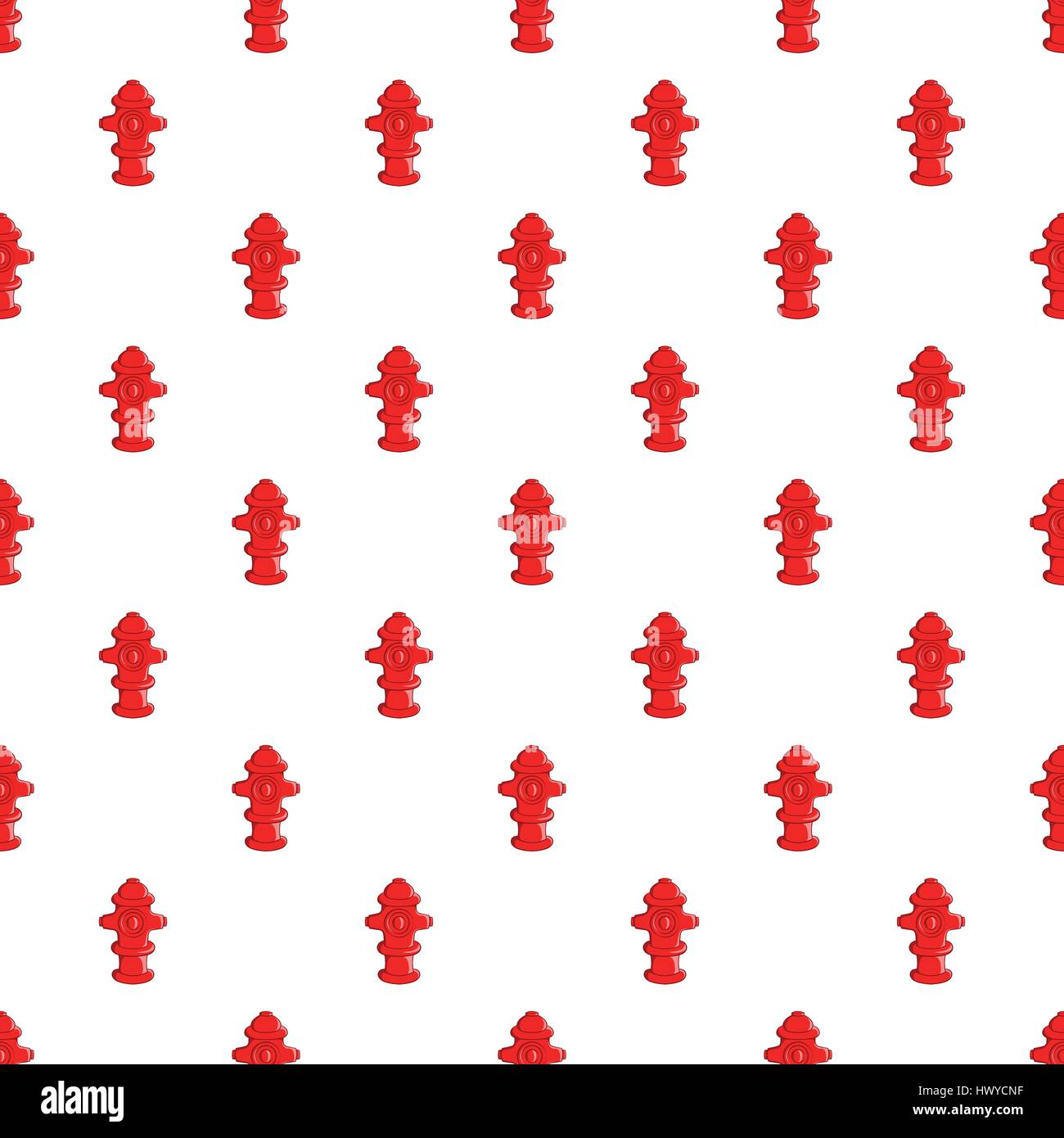 Fire hydrant pattern, cartoon style Stock Vector Image & Art - Alamy