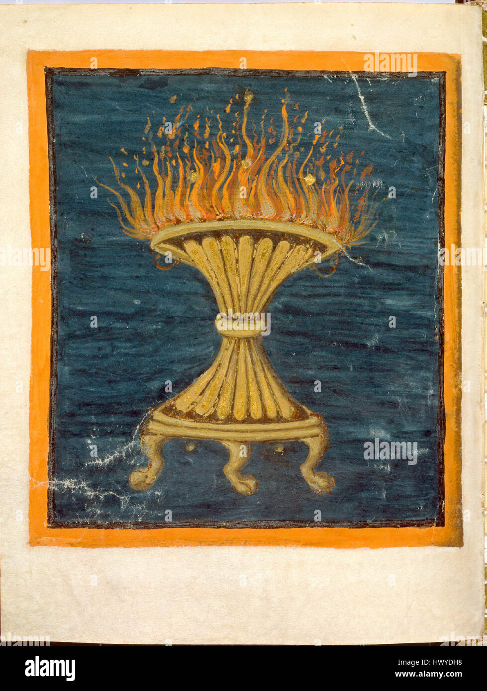The Aratea manuscript, specifically folio 72v, contains illustrations ...