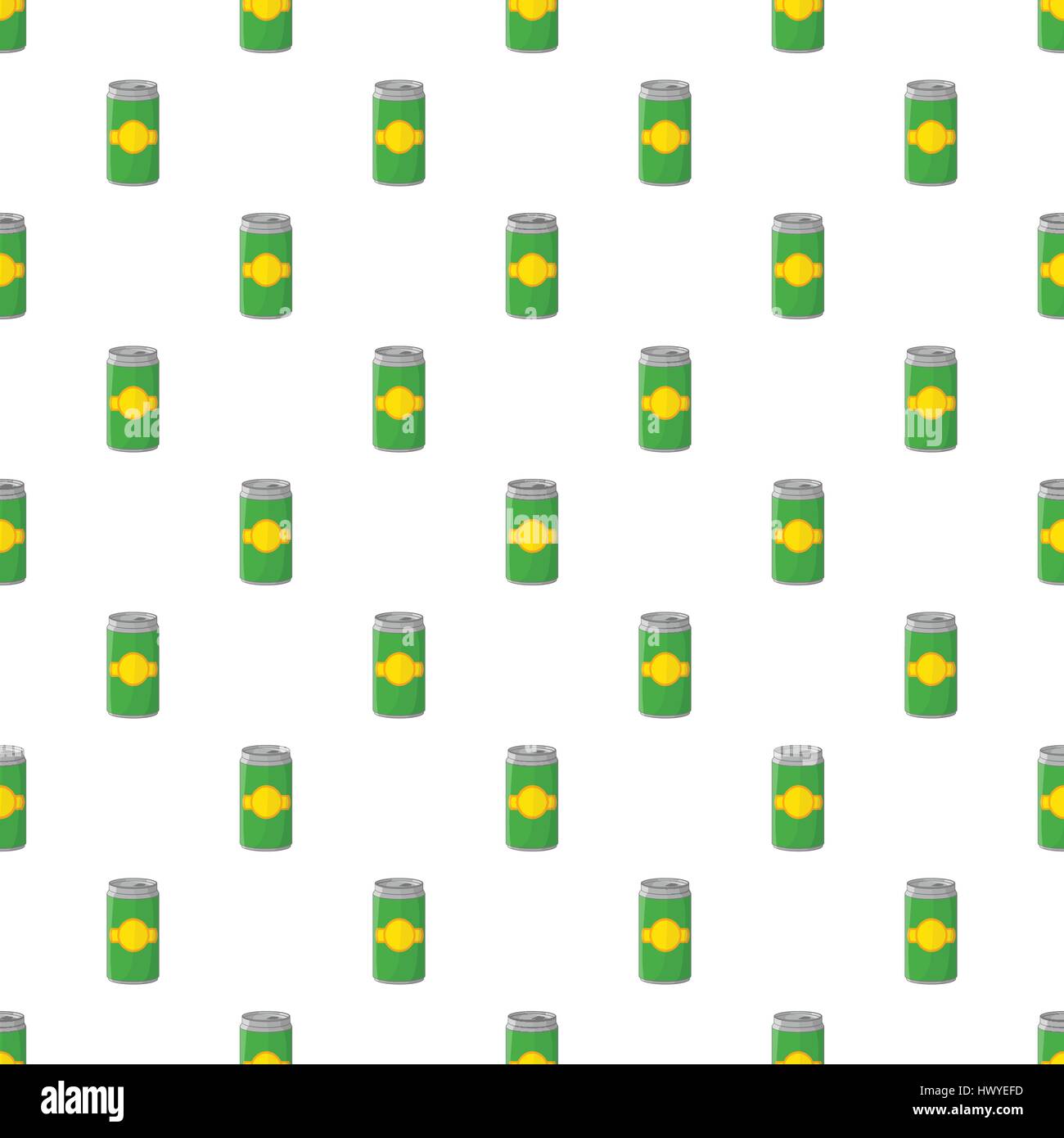 Beer cans background pattern Stock Vector Images - Alamy