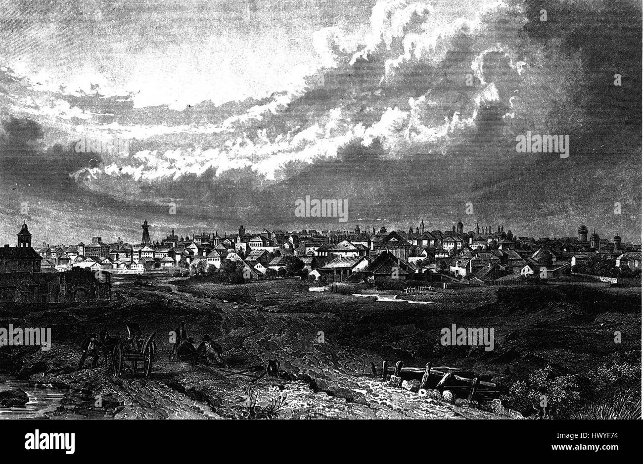19th century urbanization Black and White Stock Photos & Images - Alamy