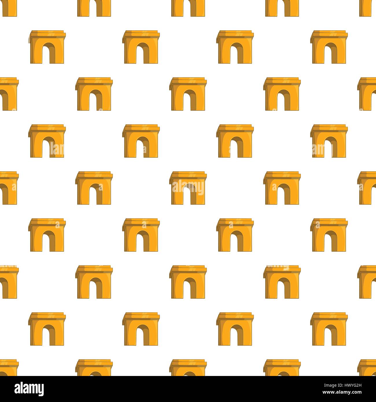 Arch pattern, cartoon style Stock Vector Image & Art - Alamy