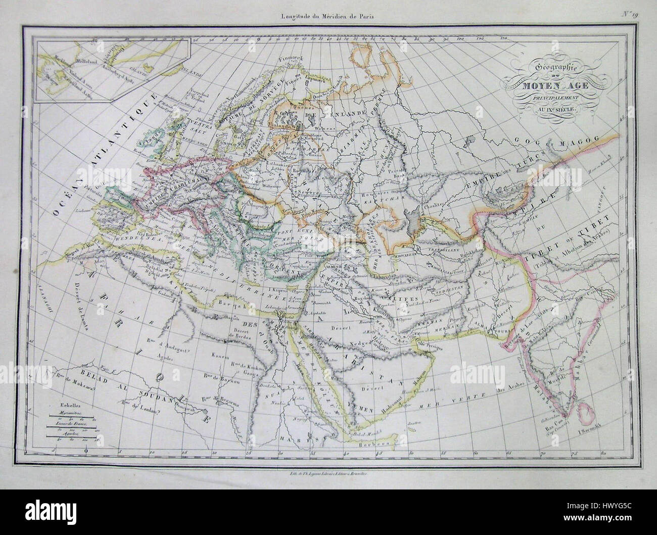 Middle ages europe map hi-res stock photography and images - Alamy
