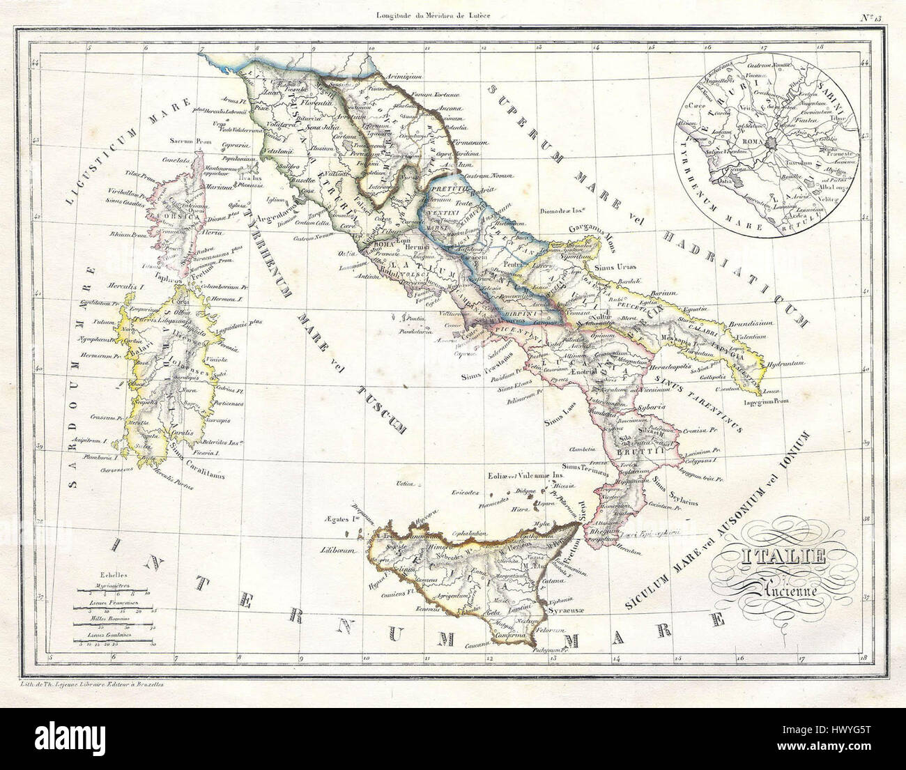 Italys geography hi-res stock photography and images - Alamy