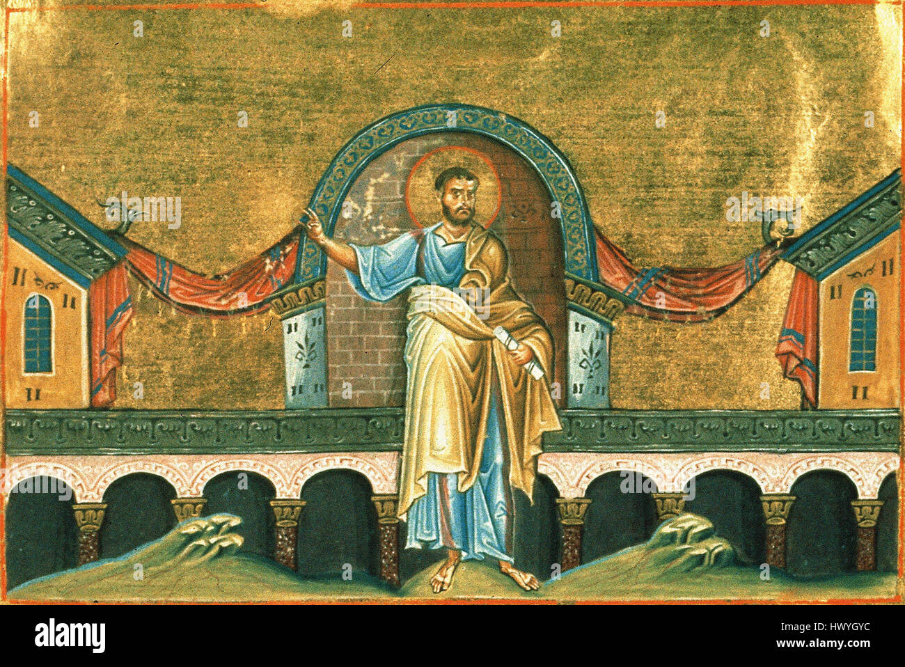 Ahijah the Shilonite, depicted in the Menologion of Basil II, was a ...