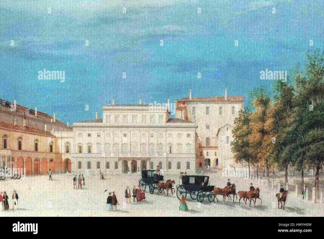 Palazzo ducale pilotta historical hi-res stock photography and images ...