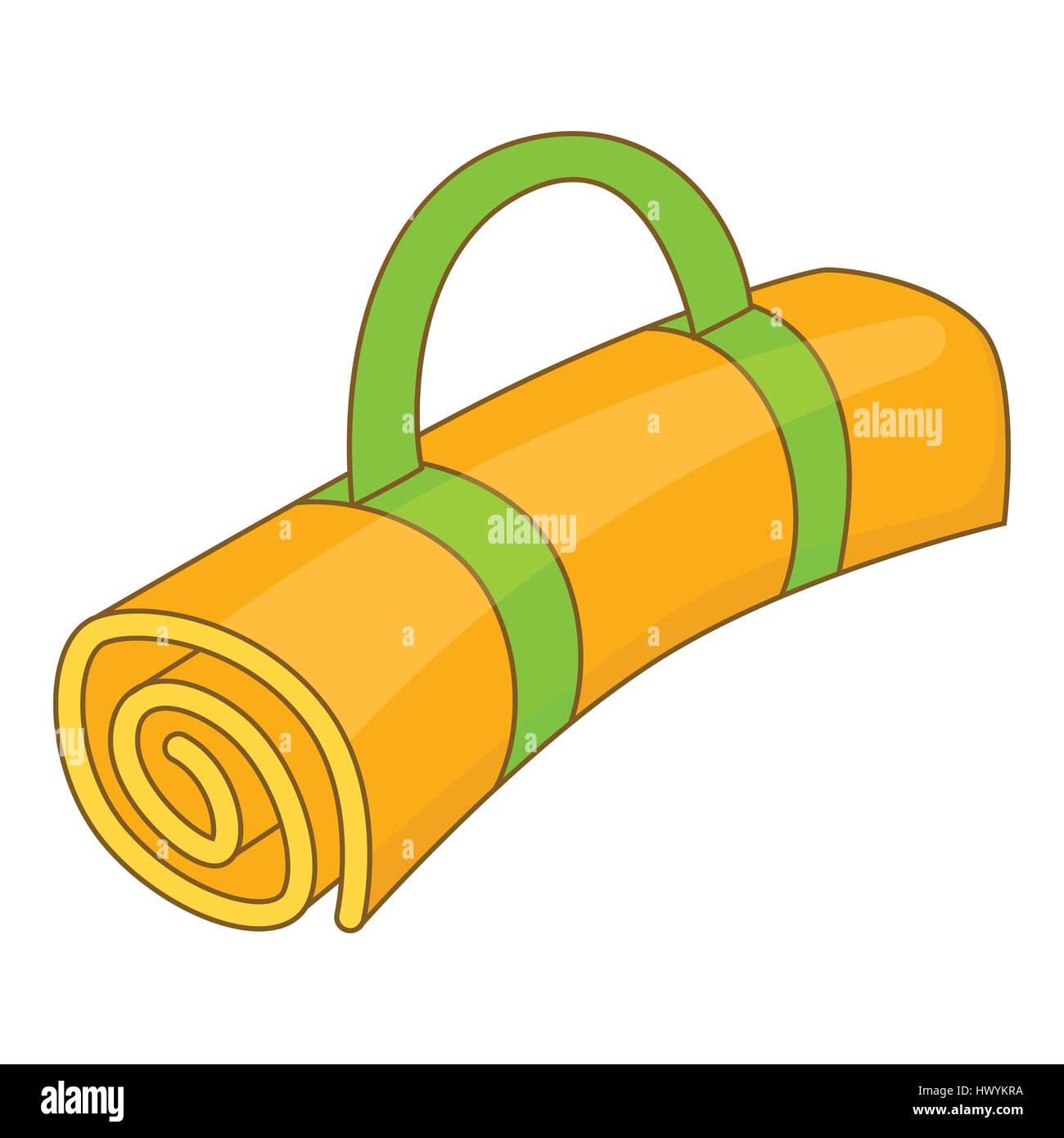 Tourist mat icon, cartoon style Stock Vector Image & Art - Alamy