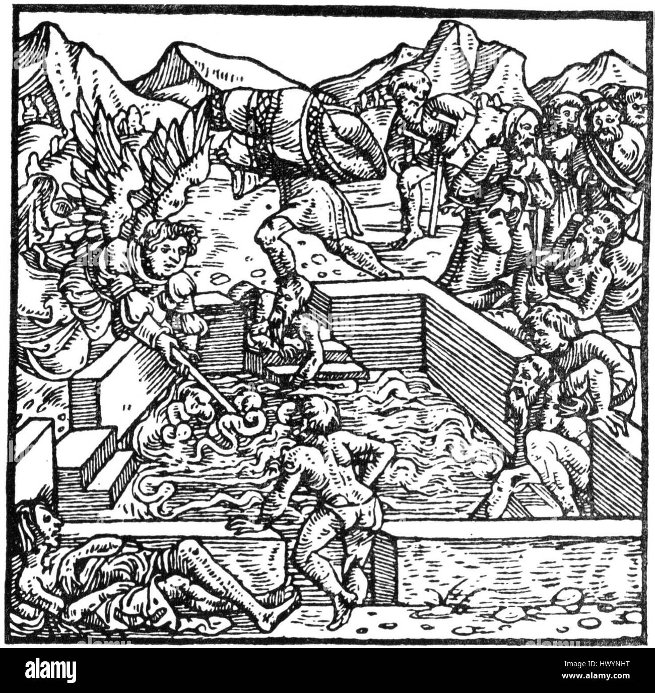 'Bethesda Pool' is an artistic representation of the Biblical healing ...