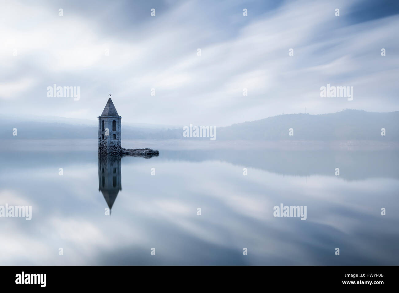 Submerged church of sant hi-res stock photography and images - Alamy