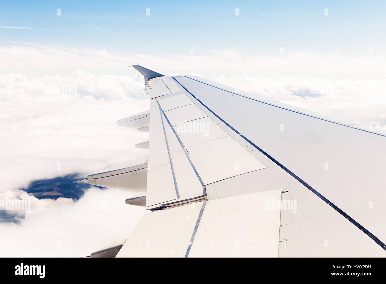 Airplane view of clouds hi-res stock photography and images - Alamy