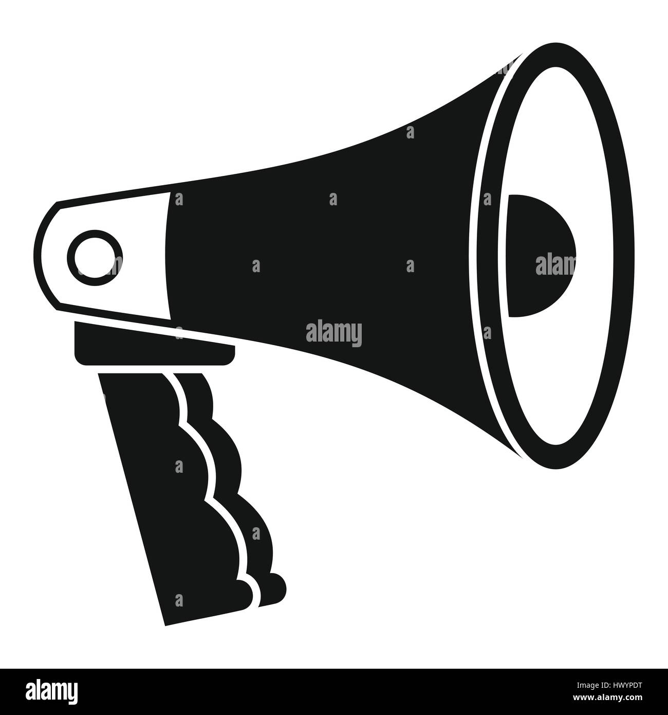 Loudspeaker icon, simple style Stock Vector Image & Art - Alamy