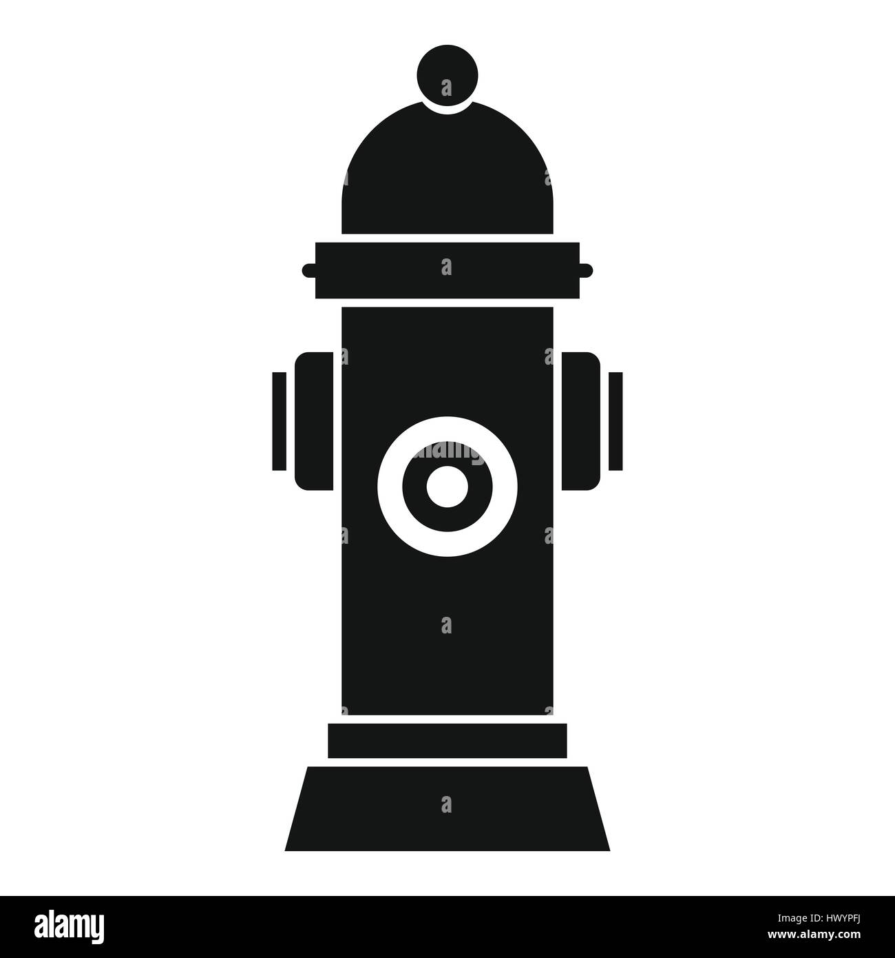 Hydrant icon, simple style Stock Vector Image & Art - Alamy