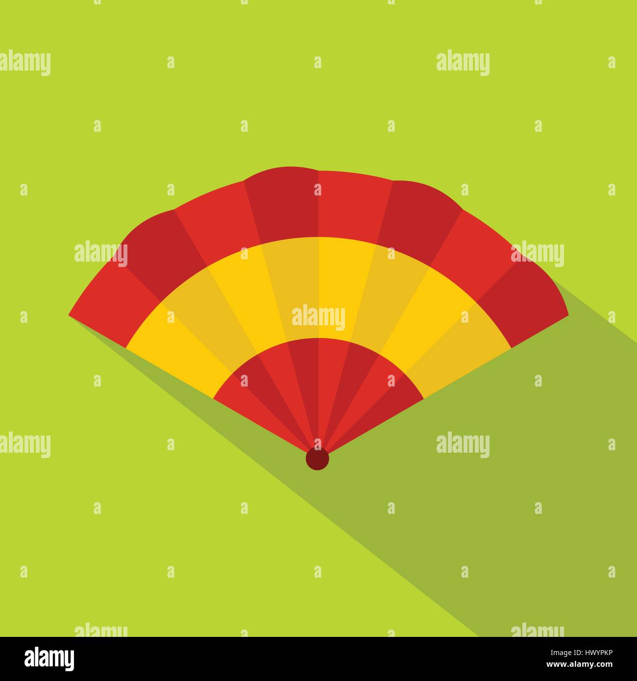 Fan icon, flat style Stock Vector Image & Art - Alamy