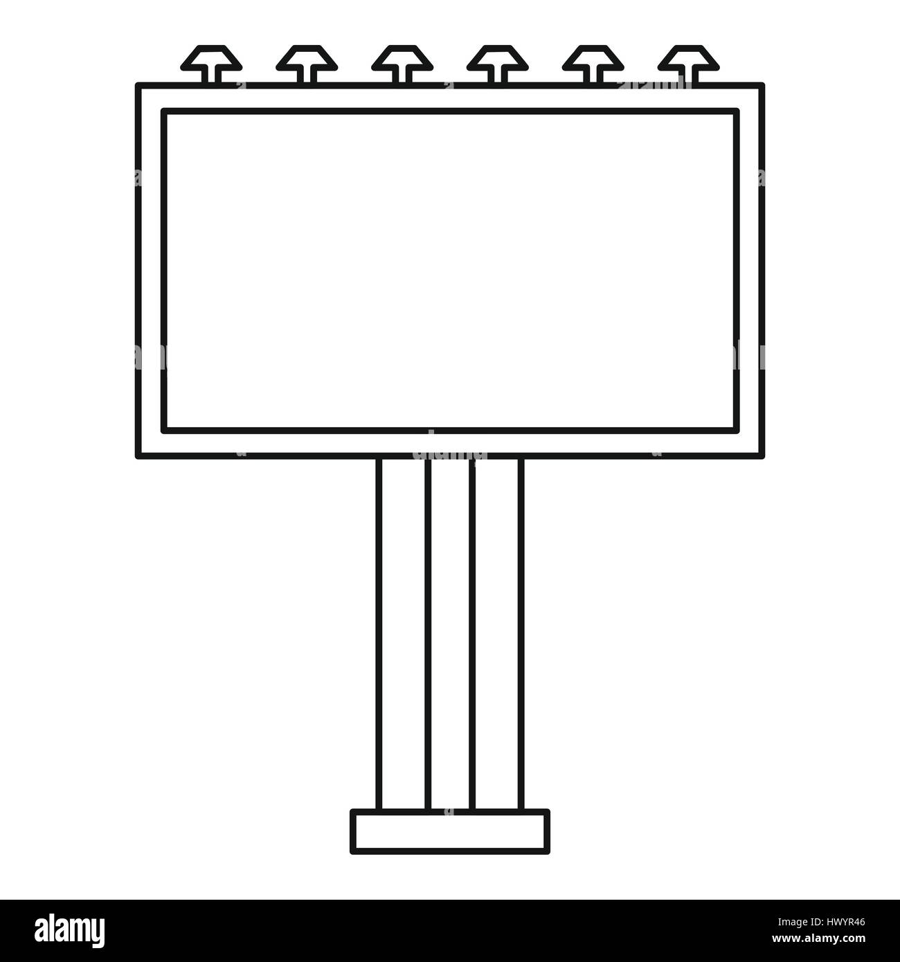 Advertising Board Vector