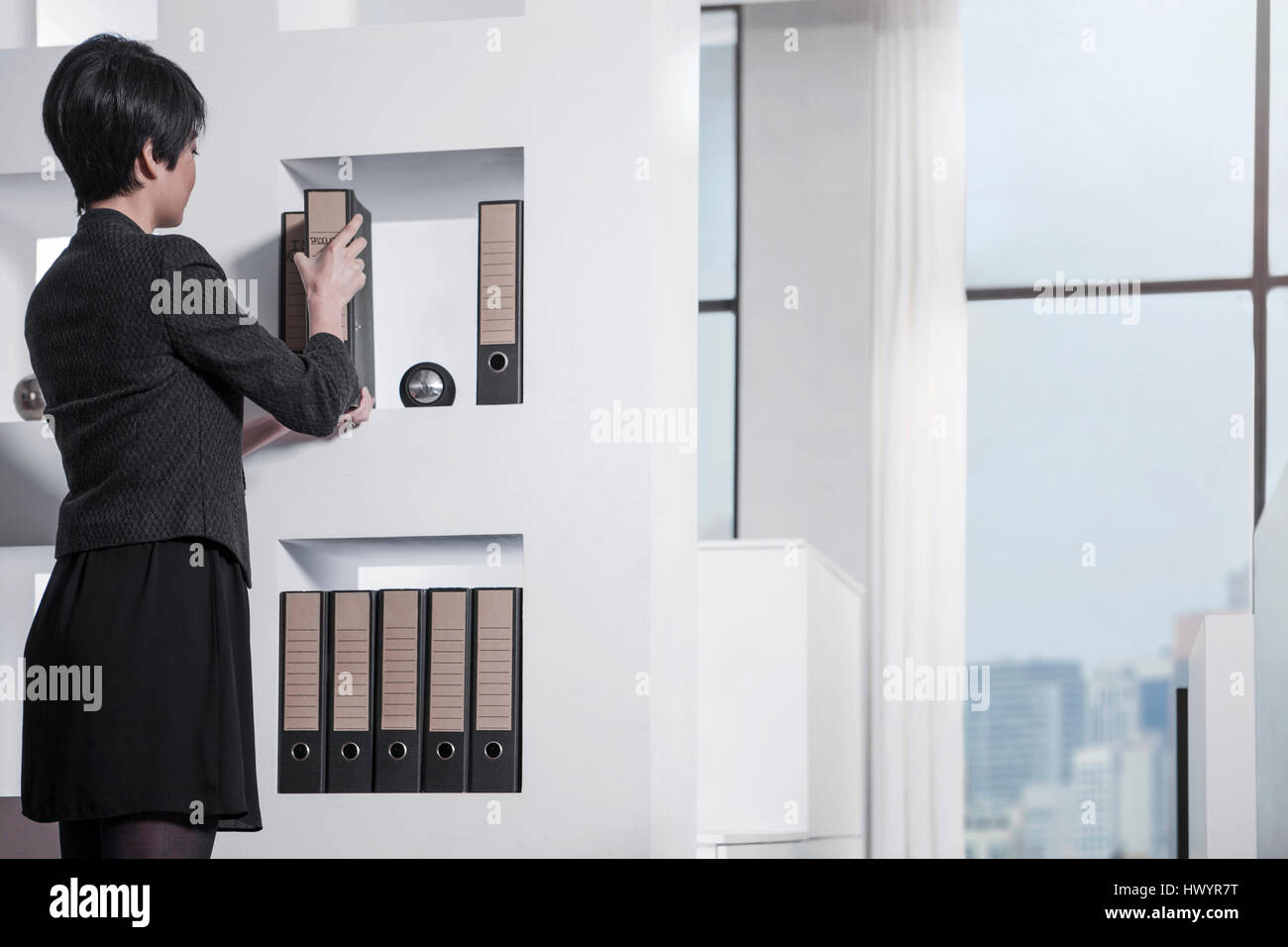 Sorting documents hi-res stock photography and images - Alamy