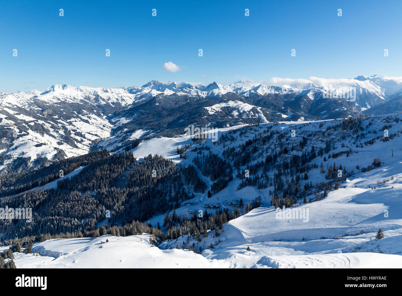 Austria, Salzburg State, St. Johann im Pongau, Radstaedter Tauern in ...