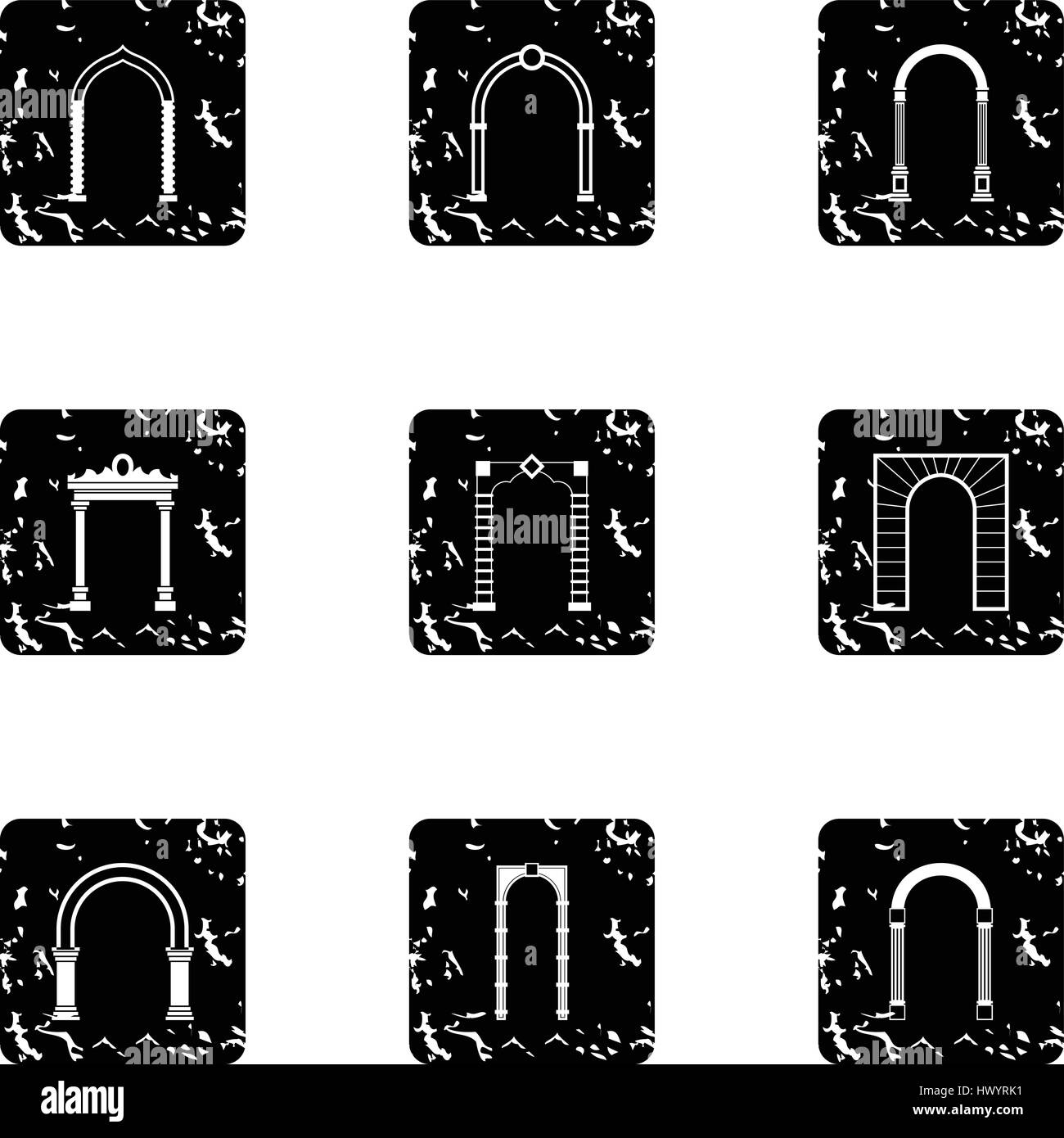 Archway icon Black and White Stock Photos & Images - Alamy