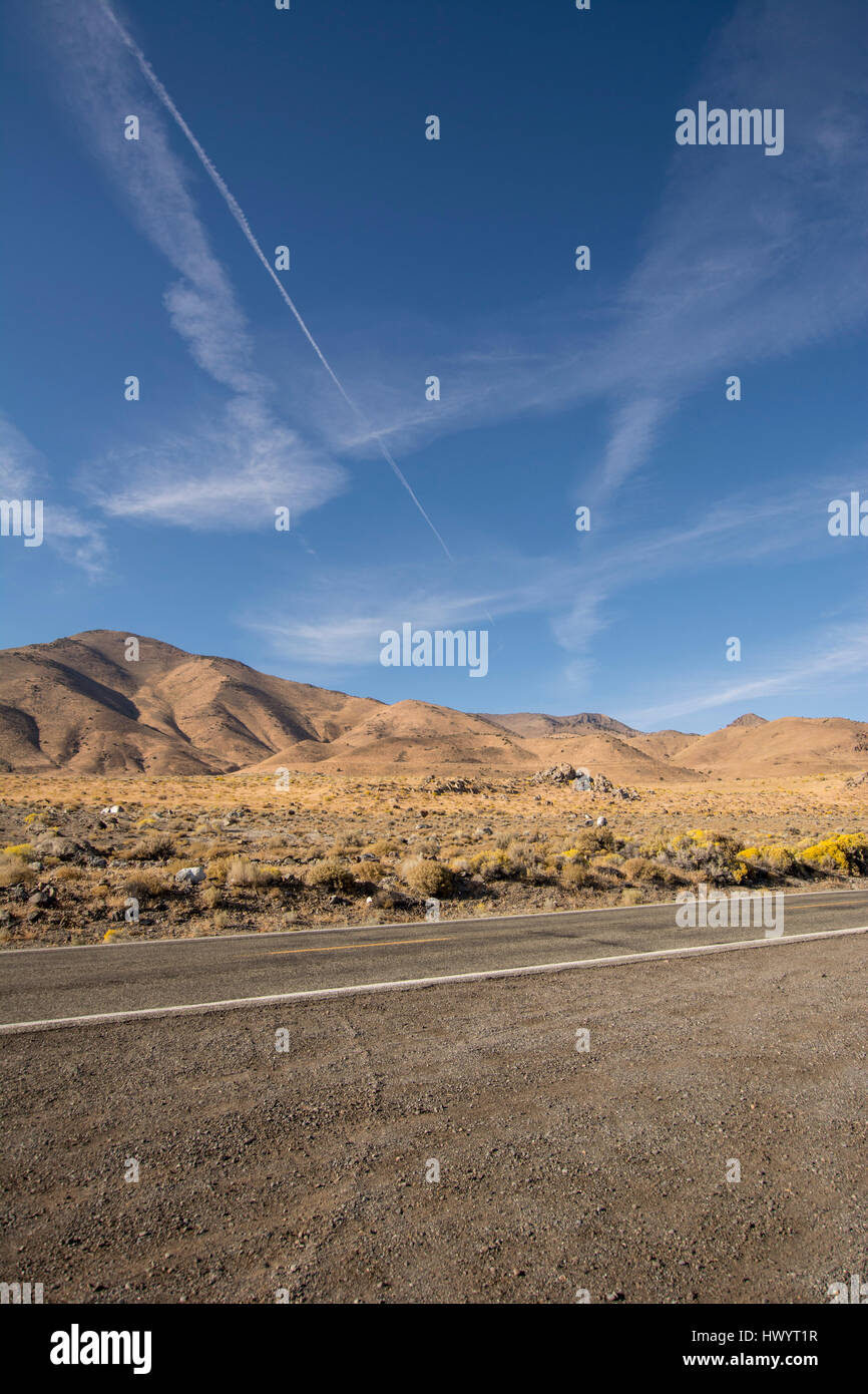 USA, Nevada, empty road Stock Photo - Alamy