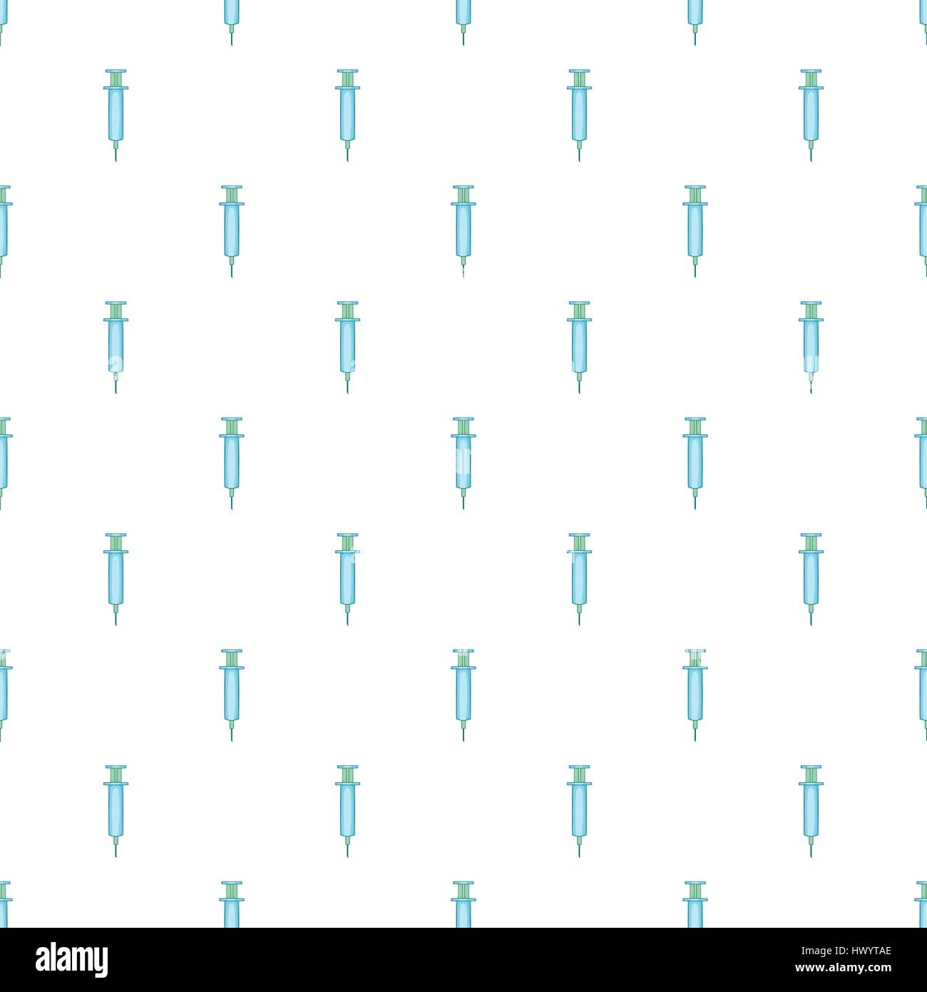 Syringe pattern, cartoon style Stock Vector Image & Art - Alamy