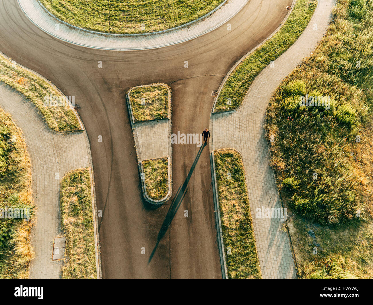 Picture of roundabout hi-res stock photography and images - Alamy