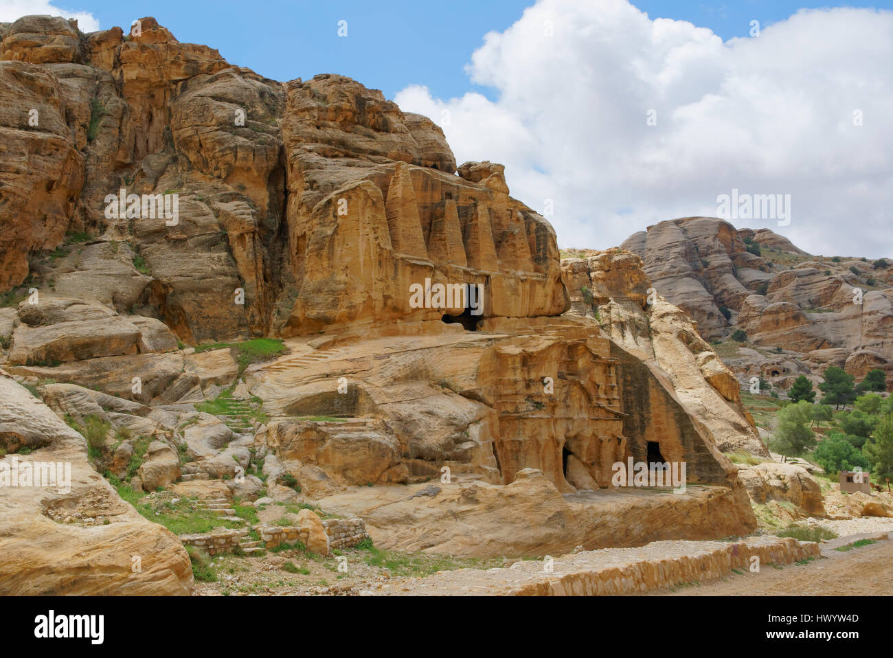 Petra Jordan Landscapes Stock Photo - Alamy