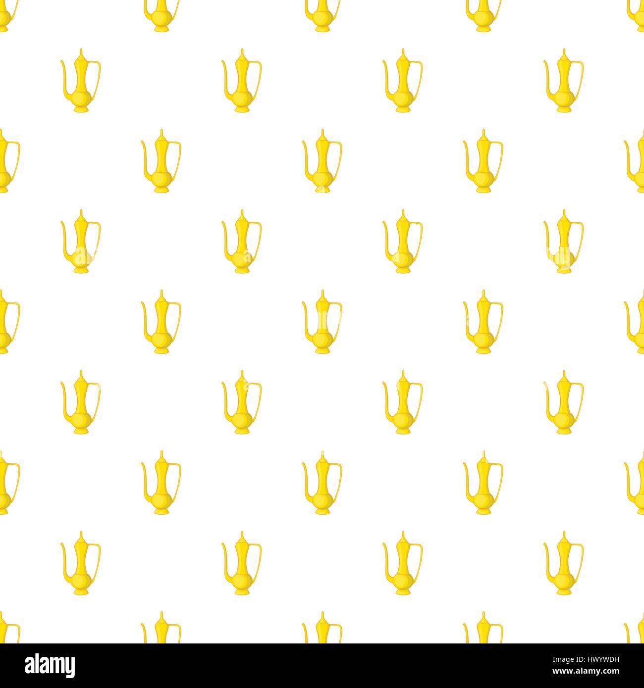 Arabic jug pattern, cartoon style Stock Vector Image & Art - Alamy