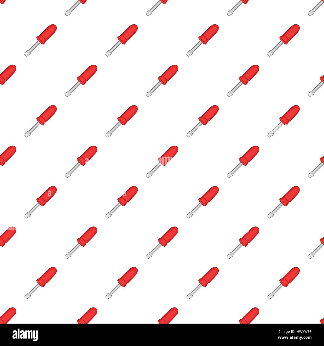 Minus screwdriver pattern, cartoon style Stock Vector Image & Art - Alamy