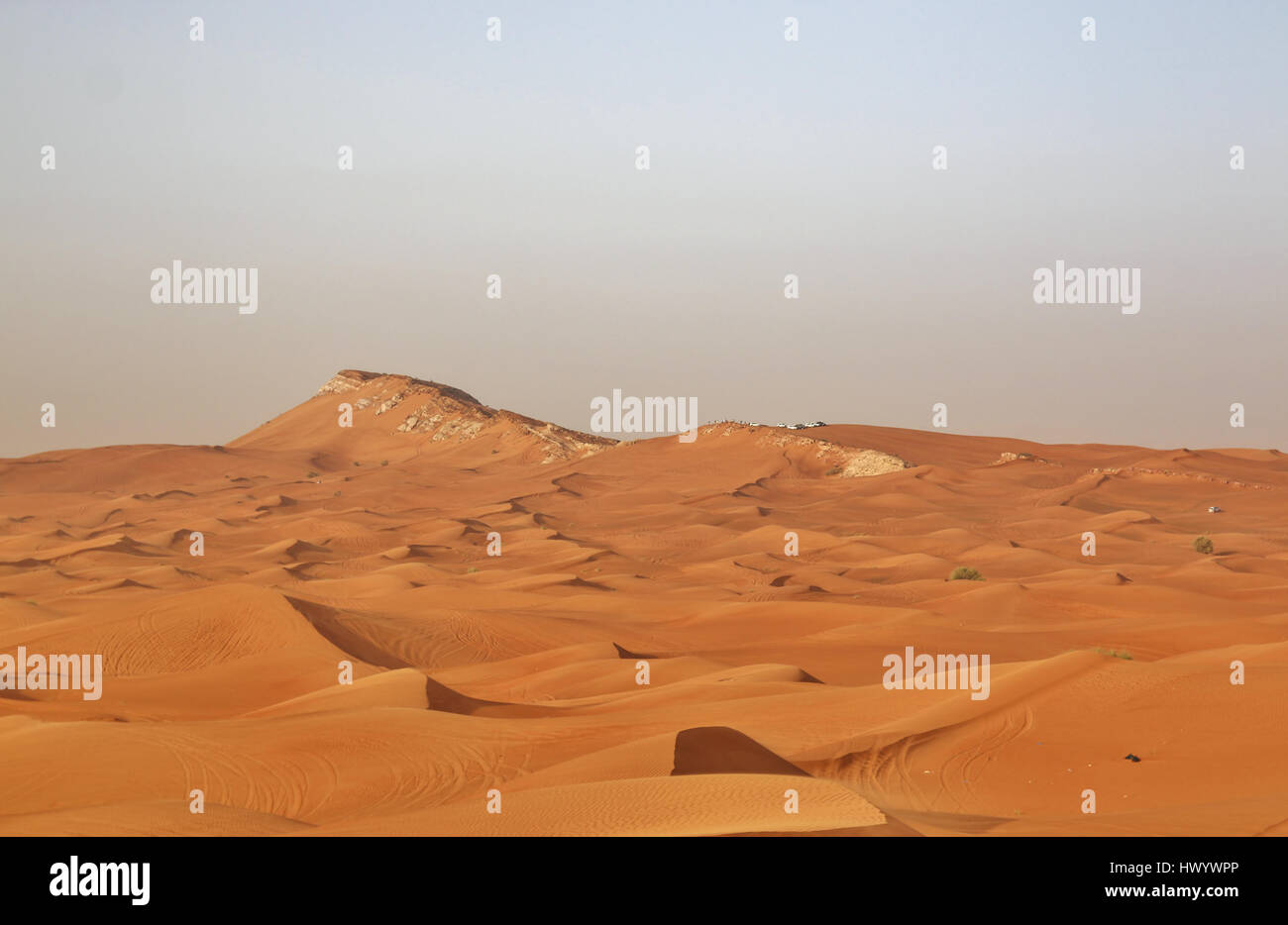 Red sand of desert near Dubai, United Arab Emirates Stock Photo - Alamy