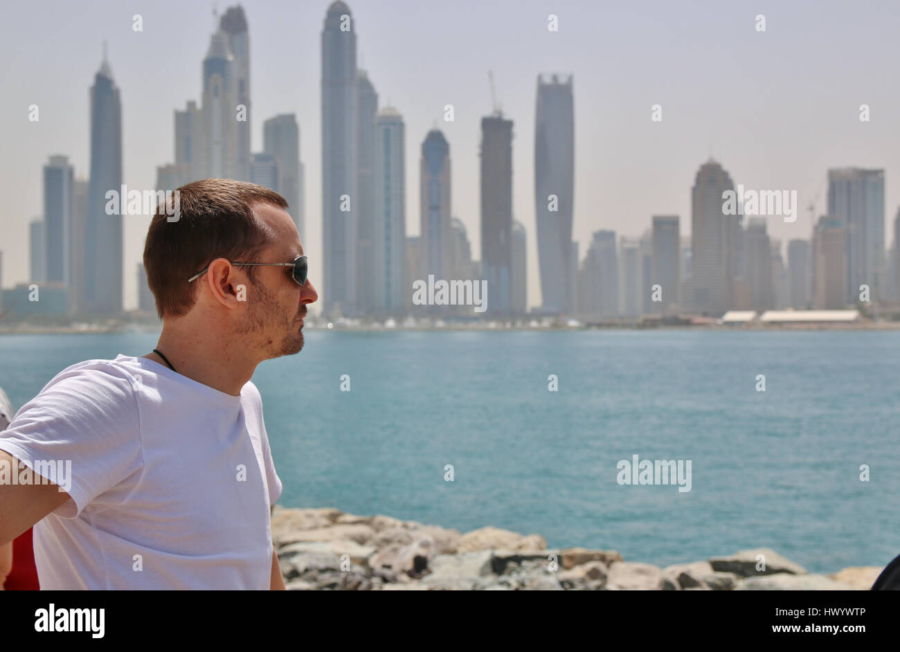 Dubai and man hi-res stock photography and images - Alamy