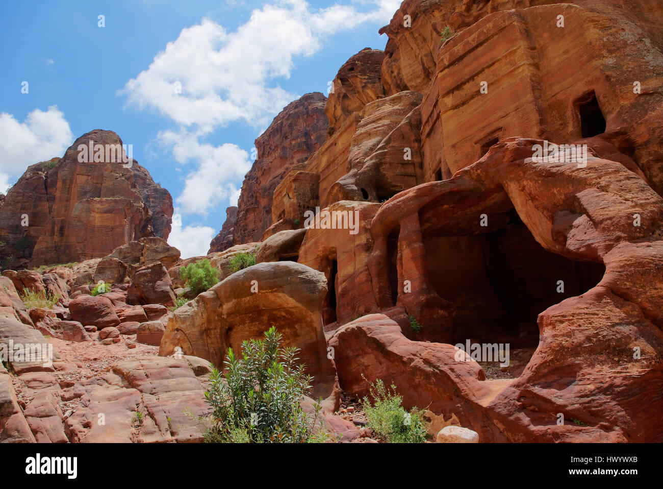Petra Jordan Landscapes Stock Photo - Alamy