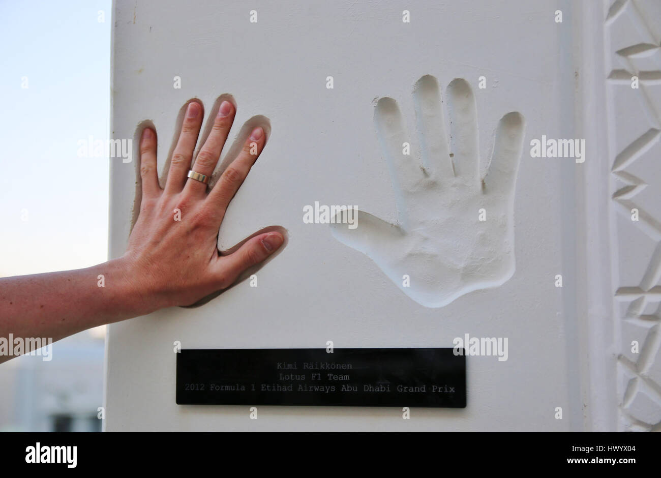 Celebrity handprints hand prints hi-res stock photography and images ...