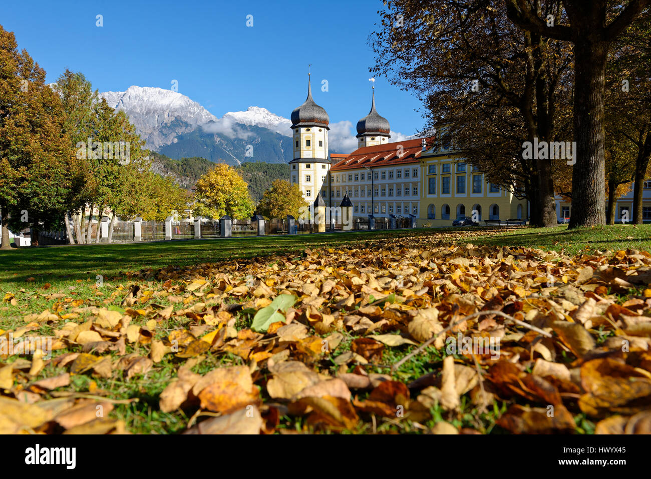 Austria, Tyrol, Stams Abbey Stock Photo - Alamy
