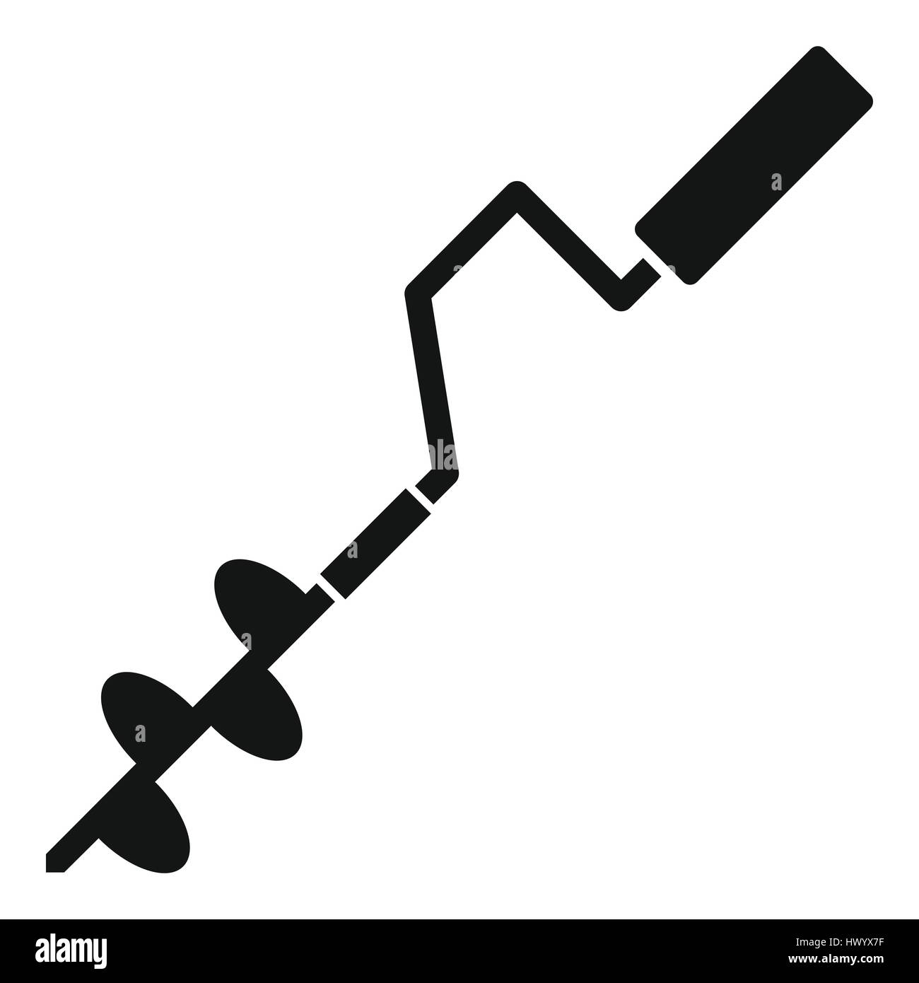 Drilling ice Stock Vector Images - Alamy