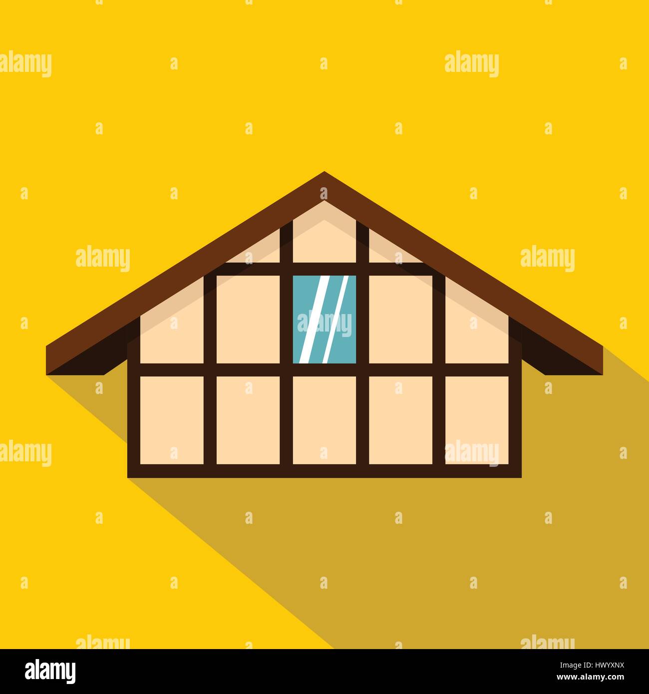 Old historic german house Stock Vector Images - Alamy
